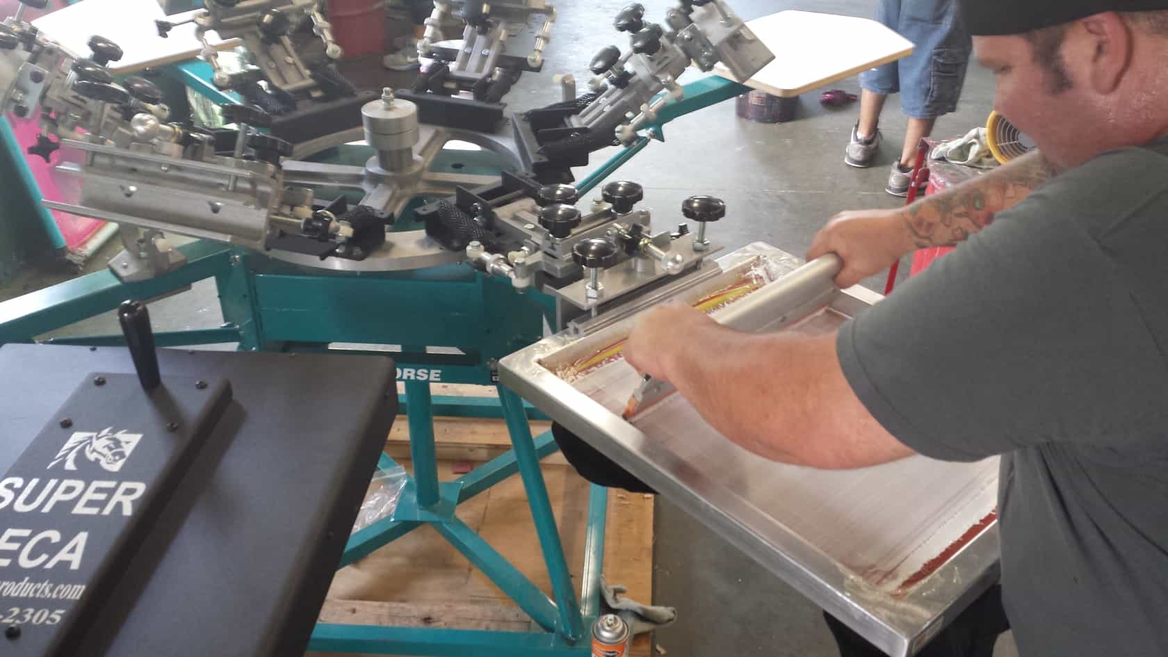 Manual Printing • The Ink Kitchen