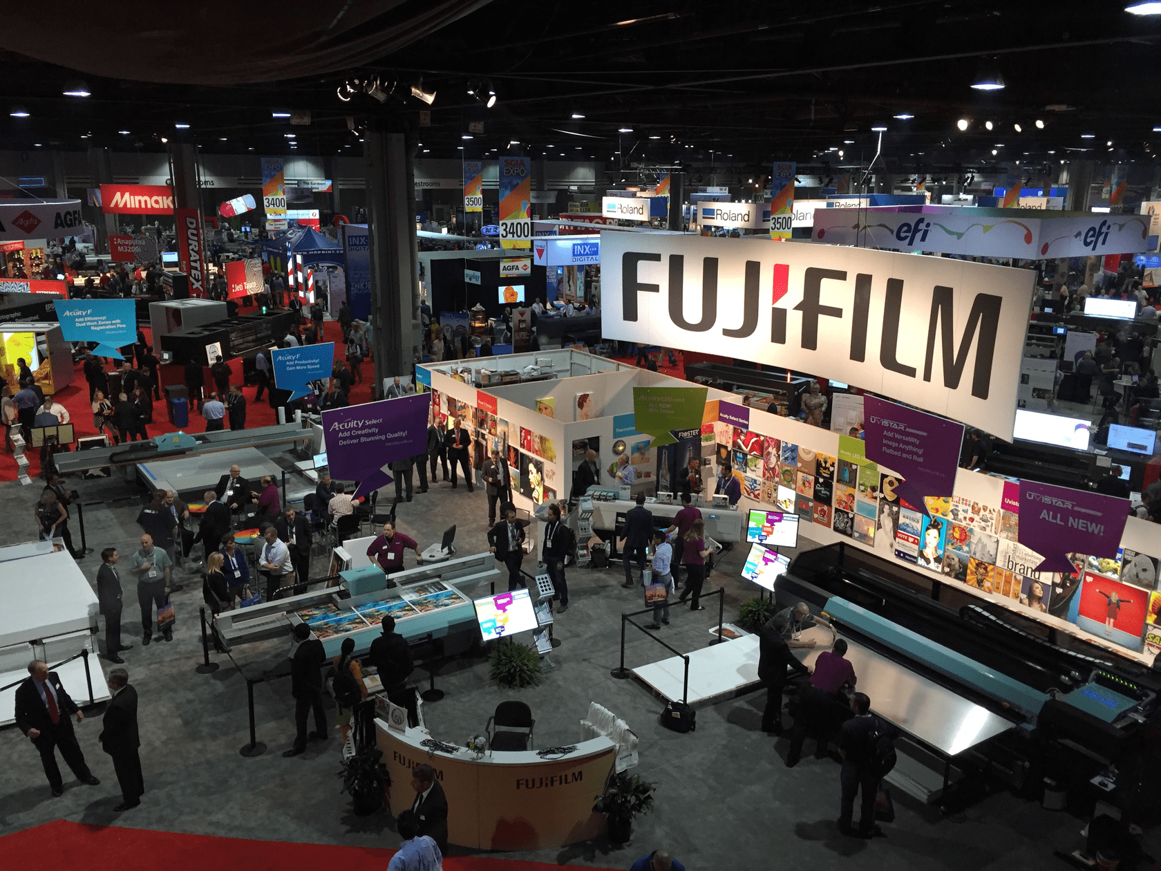 SGIA Expo Atlanta 2015 - Bird's Eye View • The Ink Kitchen