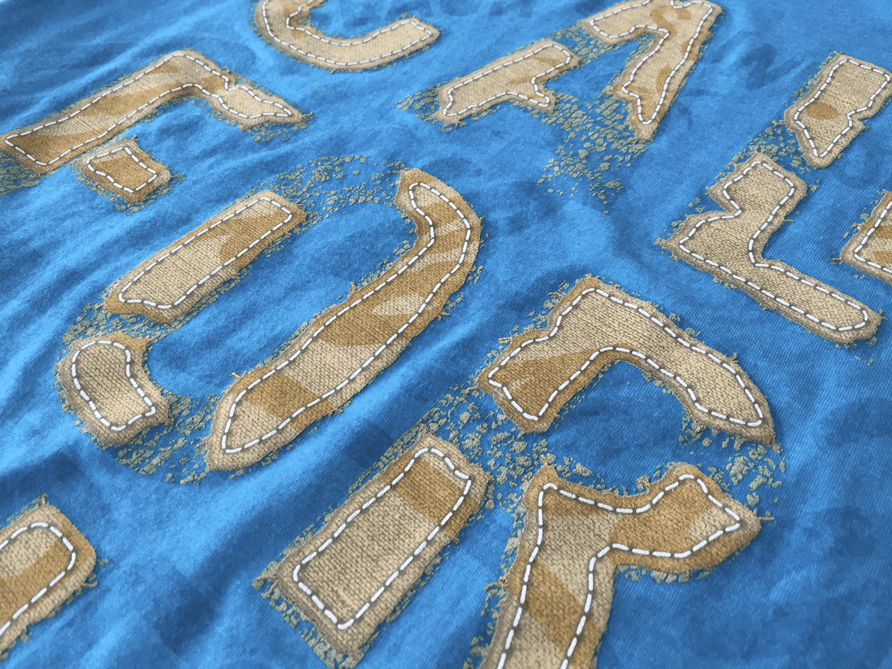 How It's Printed: CA Faux Appliqué • The Ink Kitchen