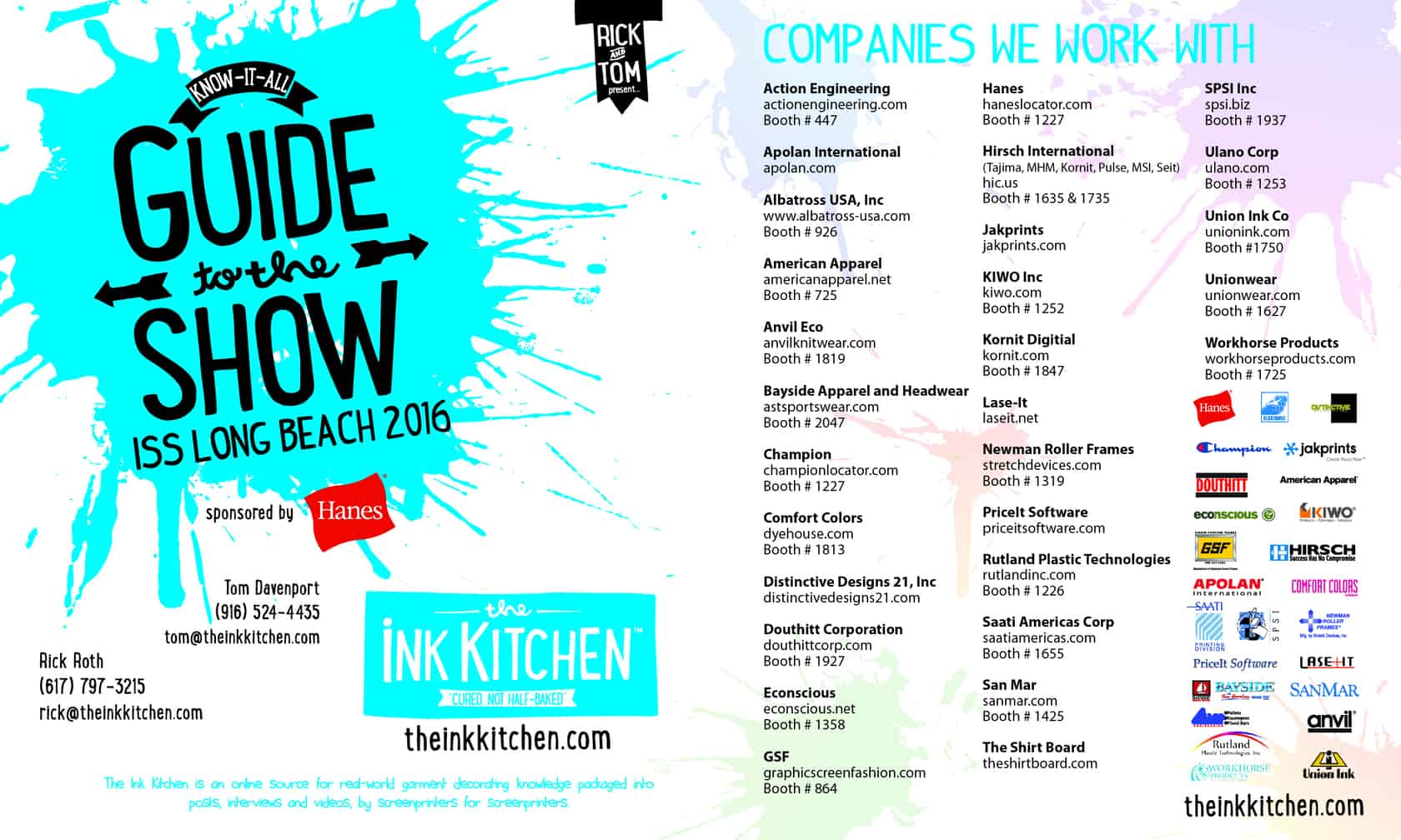 The Ink Kitchen Know-It-All Guide to the ISS Long Beach 2016 • The Ink ...