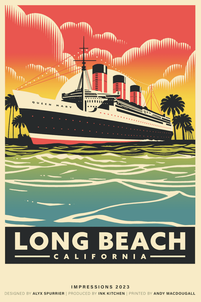 Impressions Long Beach: Poster Printing for a Good Cause • The Ink Kitchen